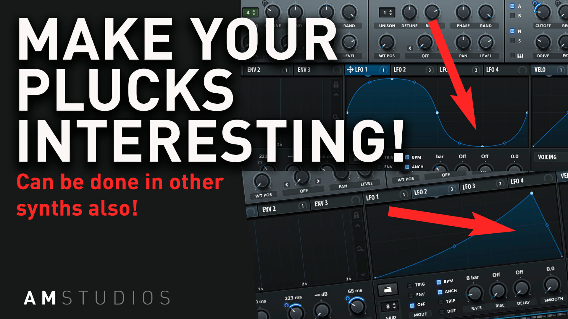 Plucks in Serum - Do this to make them more interesting!