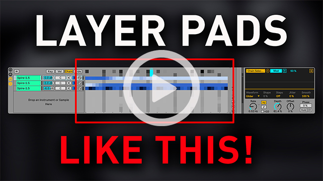 The MORE INTERESTING way to Layer Pads